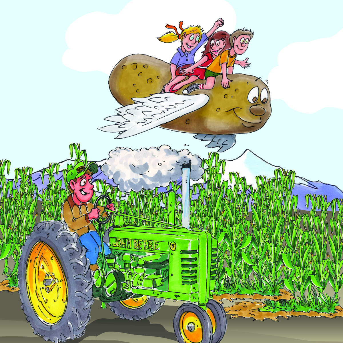 “Flying Potato” Writing Contest Announced for Idaho Children